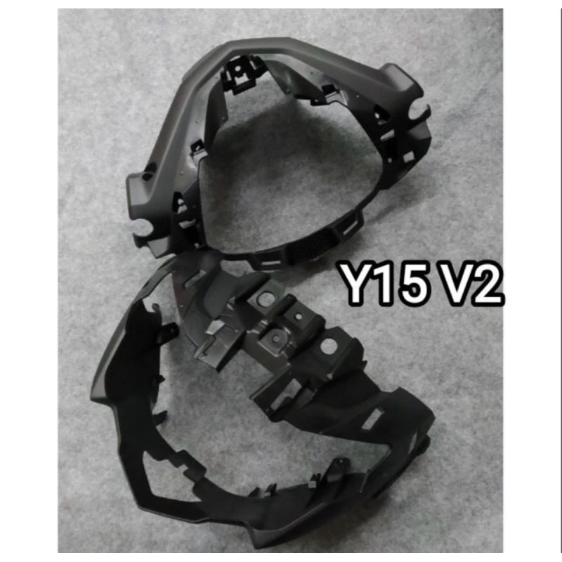 ORIGINAL Yamaha Y15ZR Y15 V2 Handle Cover Inner Front Rear Cover Hitam ...