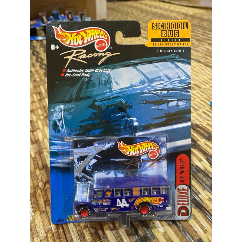 Hot Wheels Nascar School Bus #44 | Shopee Malaysia