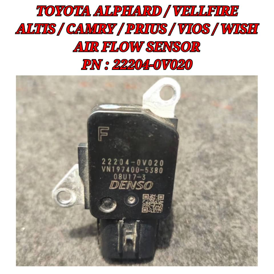 Air Flow Sensor Toyota Wish Altis Vios Camry Alphard Vellfire Air Flow ...