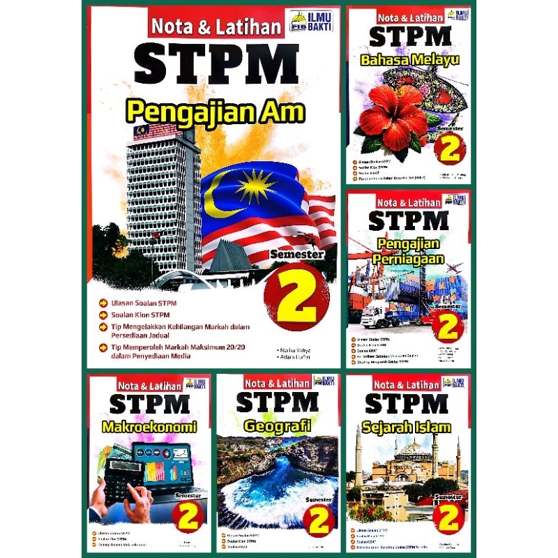 Nota And Latihan Stpm Semester 2 2024 Penerbit Ilmu Bakti Shopee