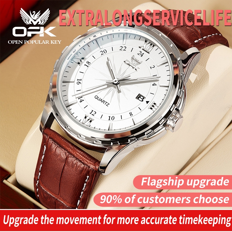 OPK Jam Tangan Lelaki Original 100% Watch Man Birthday Quartz Analog ...