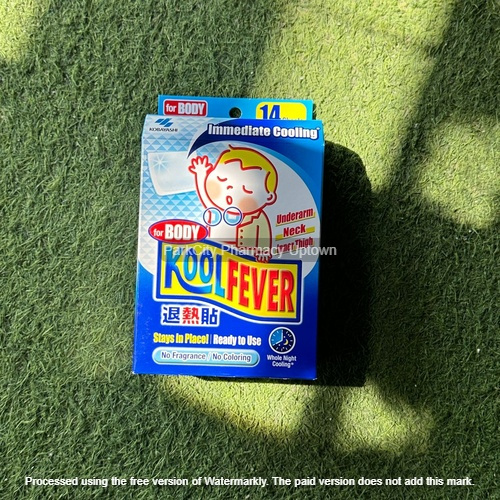 Kool Fever for Body 14s Sudden Fever Suitale for Children 03 1612 ...