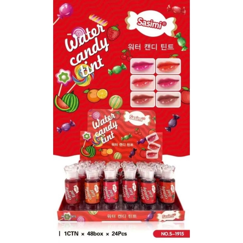 SASIMI WATER CANDY LIPTIN BOX 24PCS | Shopee Malaysia