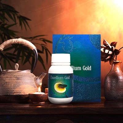 Gano Excel Excellium Gold (Lingzhi Mycellium)- 450mg x 100 capsules ...