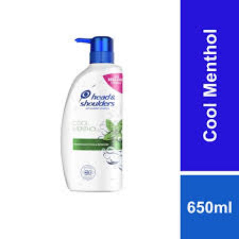 Head & Shoulders Cool Menthol Anti-Dandruff Shampoo 650ml | Shopee Malaysia