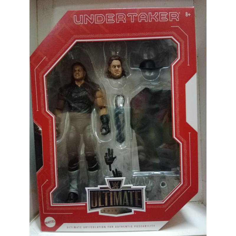 Mattel WWE Ultimate Edition Undertaker Wrestling Action Figure | Shopee ...