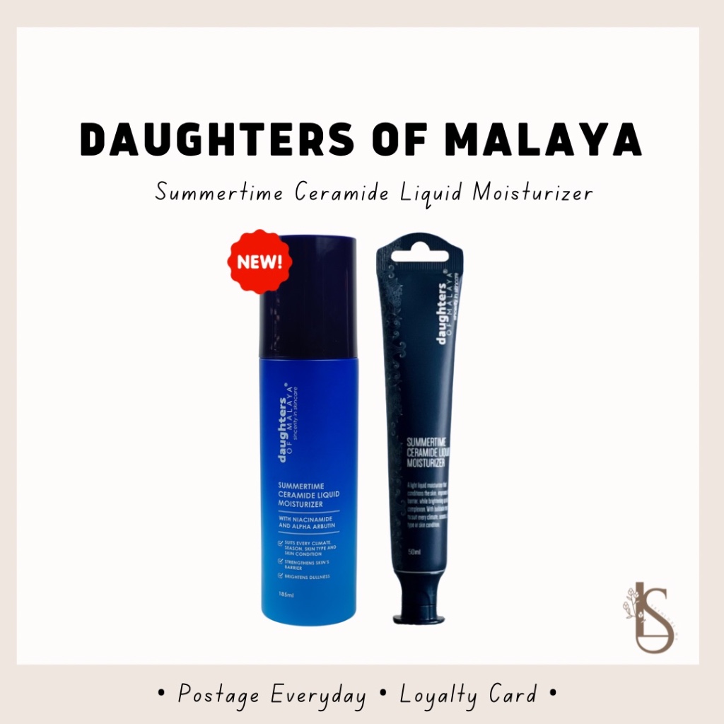 Daughters of Malaya Summertime Ceramides Liquid Moisturiser | Shopee ...