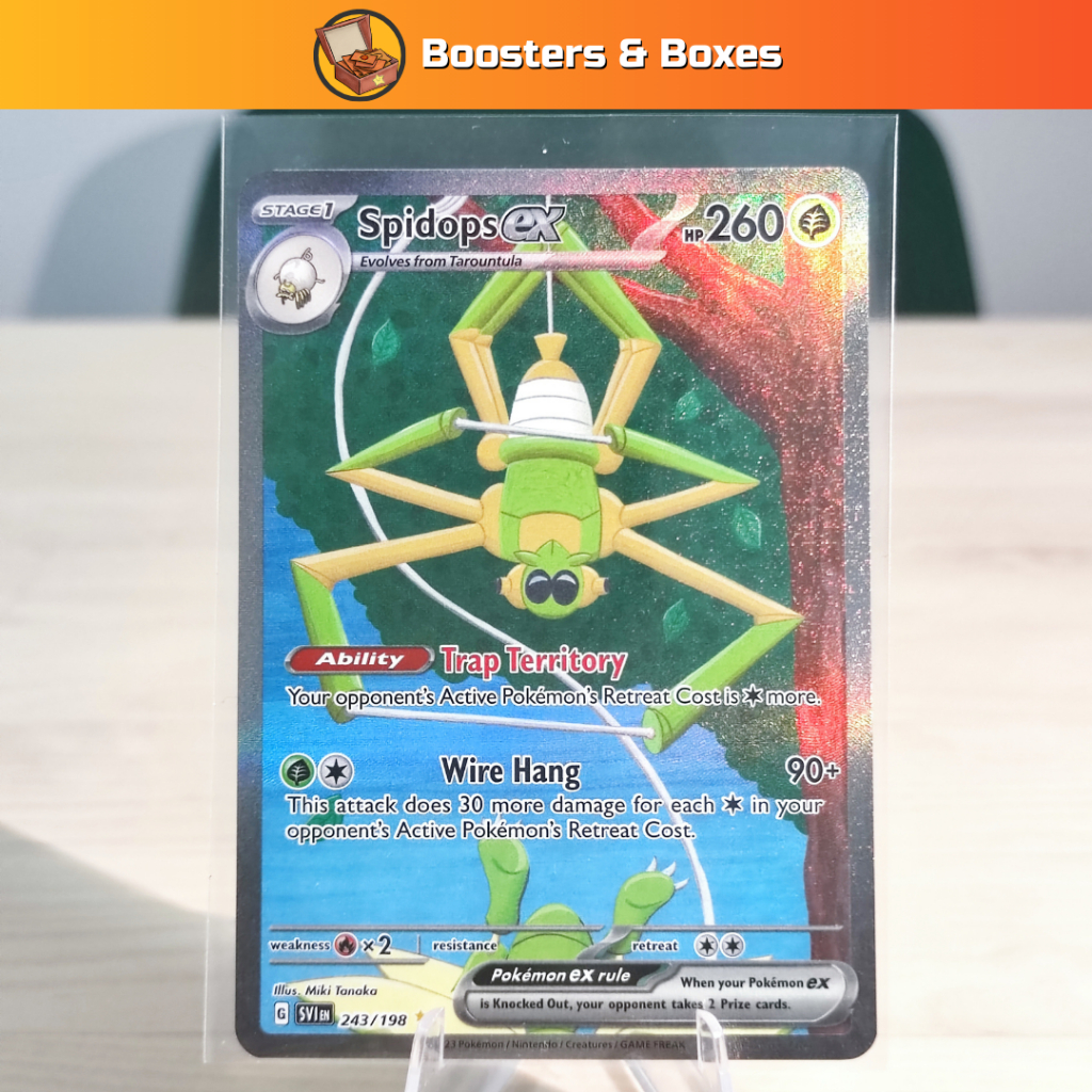Spidops ex (243/198) [Scarlet & Violet (Base Set)] | Shopee Malaysia