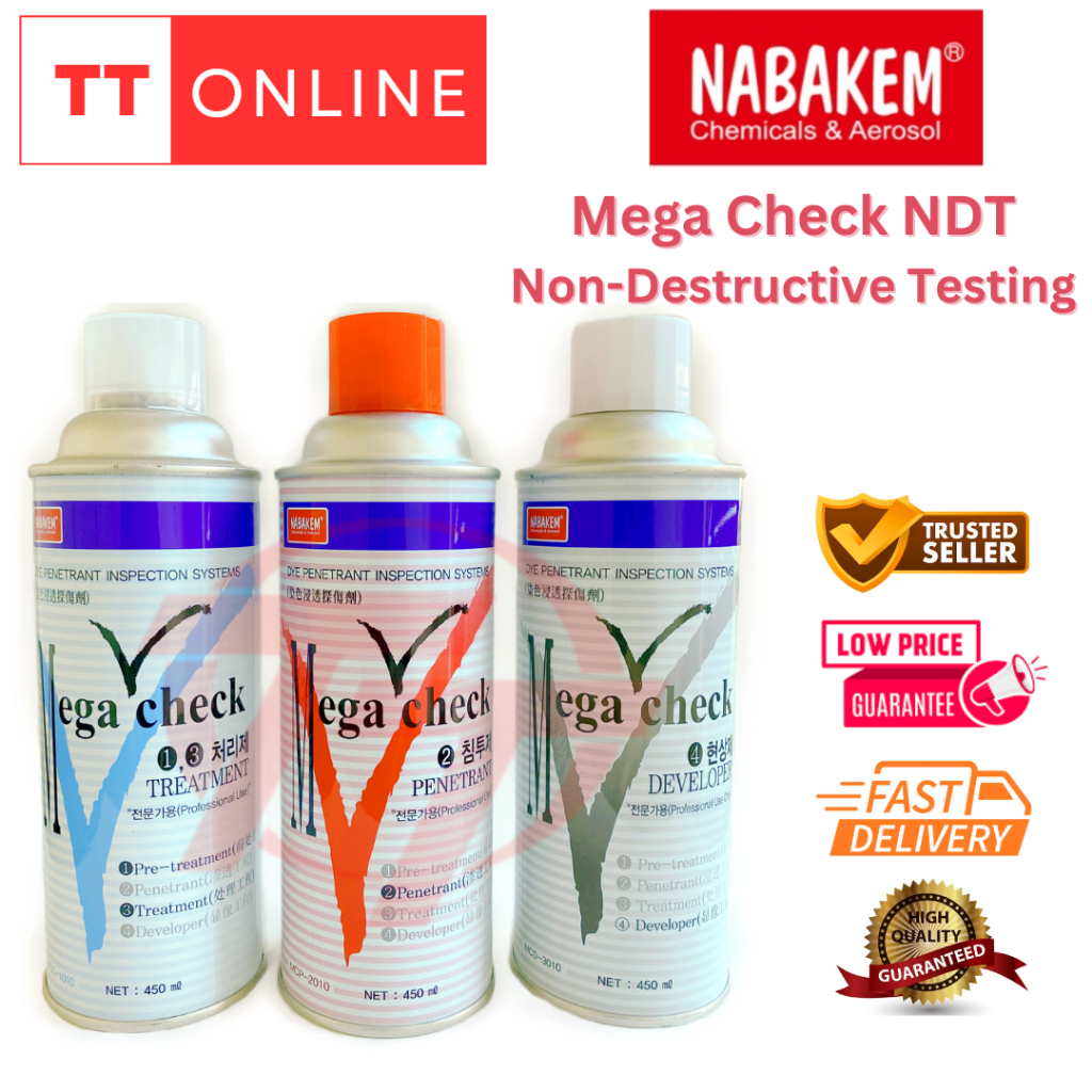 [HALF BOX] NABAKEM Mega Check NDT Non-Destructive Testing (10pcs ...