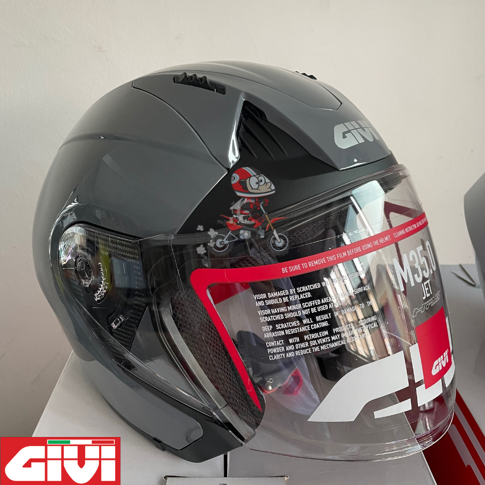 GIVI M35.0 SCUDO M350BG767 M350BB912 SOLID GREY/WHITE S/M/L/XL/2XL ...