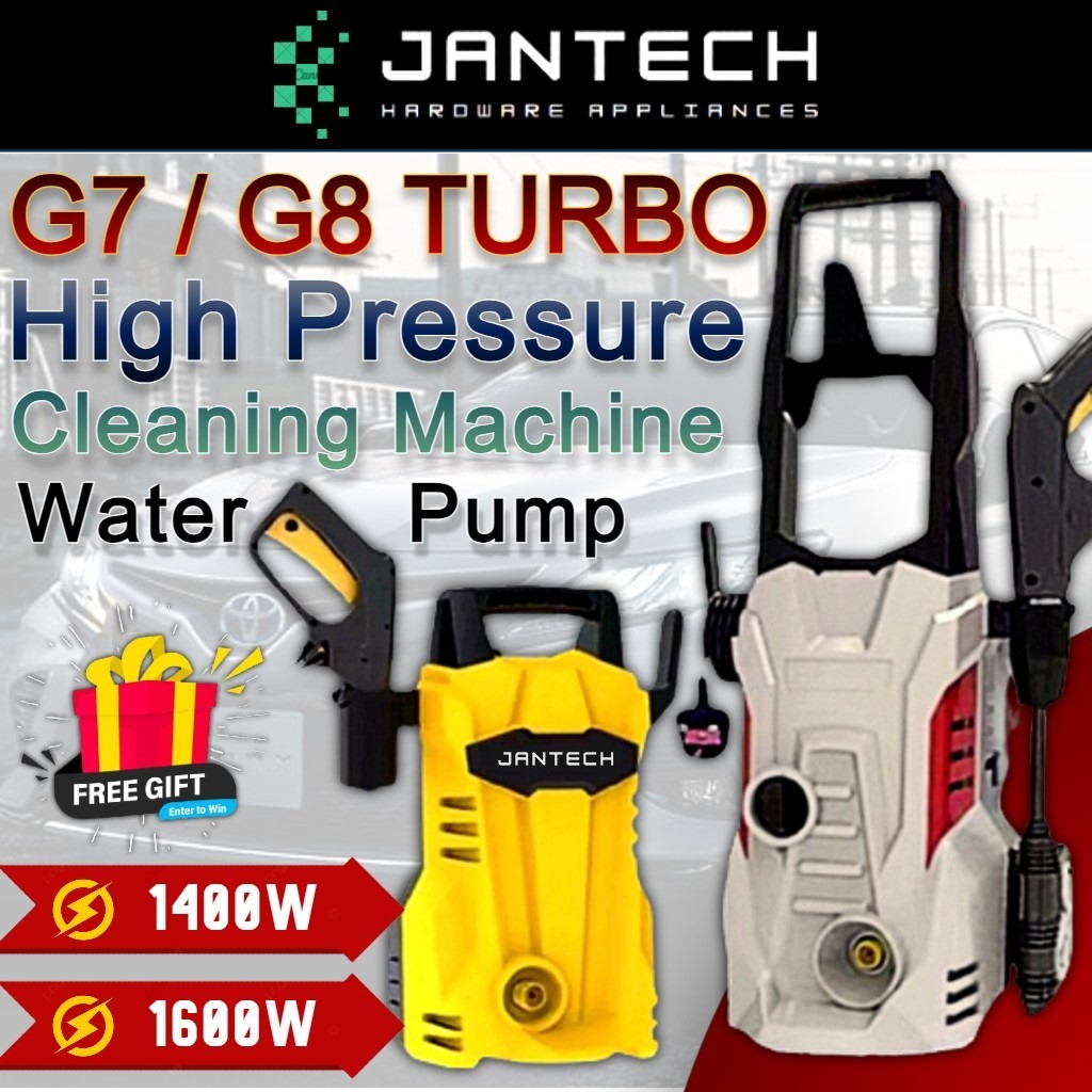PROMOSI RAMADAN 2024 NEW Jantech G7/G8 Turbo Waterjet High Pressure Washer Waterjet Cleaner ...