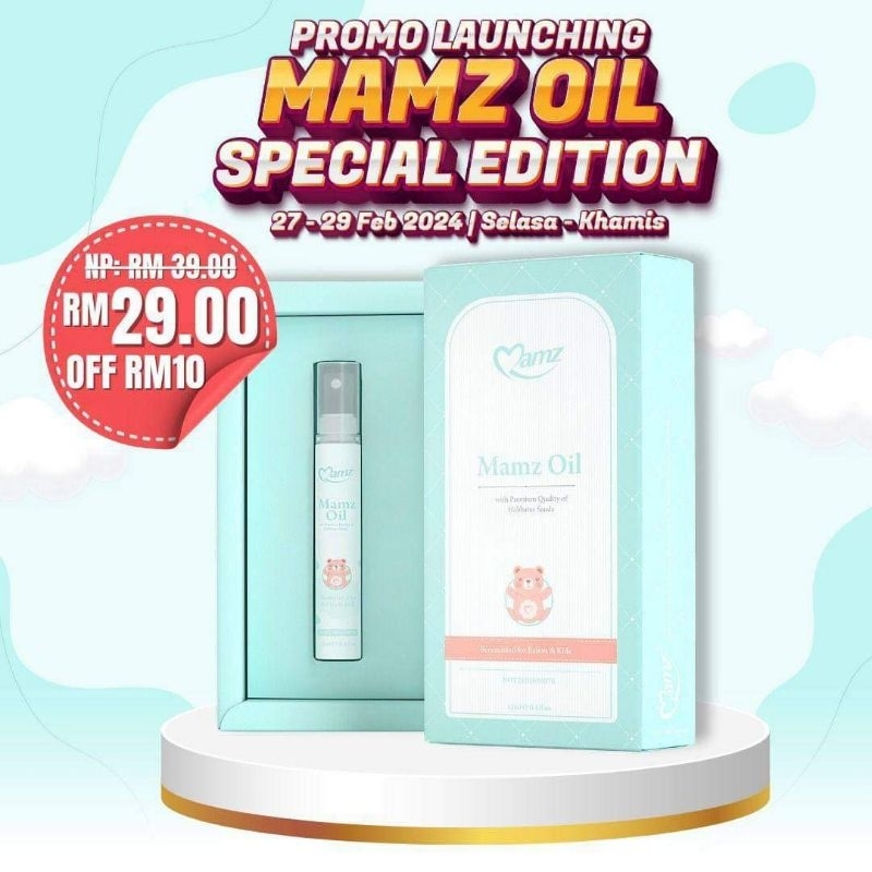 𝐌𝐀𝐌𝐙 𝐒𝐏𝐄𝐂𝐈𝐀𝐋 𝐄𝐃𝐈𝐒𝐈 🔥 Mamz Oil | Mamz Spray | Mamz Baby Oil | Shopee ...