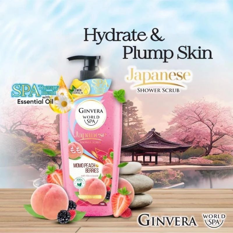 Ginvera World Spa Balinese Shower Scrub 750ml | Shopee Malaysia