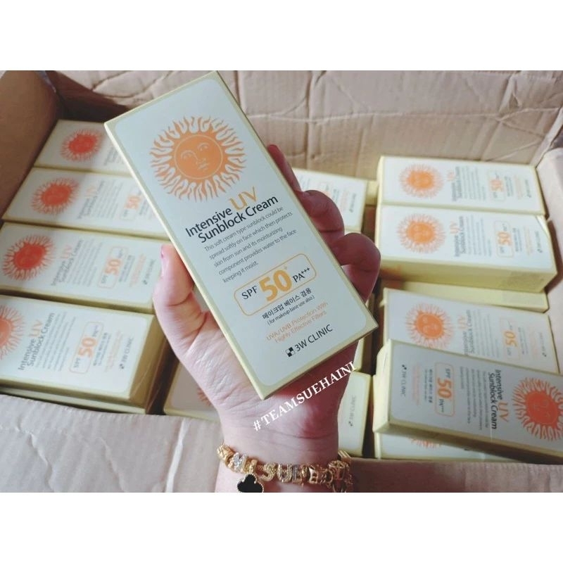 🔥SALE SUNBLOCK 3WCLINIC 💯% ORIGINAL🔥SUNBLOCK KOREA ORIGINAL | Shopee ...