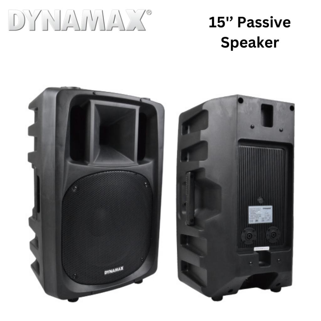 DYNAMAX MT15 15” Professional Passive Loudspeaker (1 PC) (Please order 1 pc in 1 order) | Shopee ...