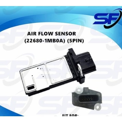 NISSAN SERENA C26 HYBRID AIR FLOW SENSOR 22680-1MB0A (5PIN) | Shopee ...