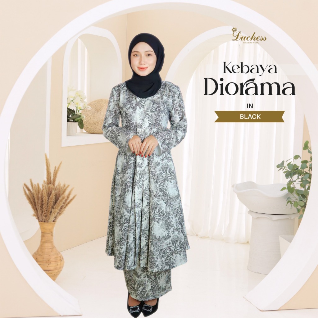 Kebaya Labuh Diorama DuchessByCpg Kebaya Plus Size S to 2XL | Shopee ...