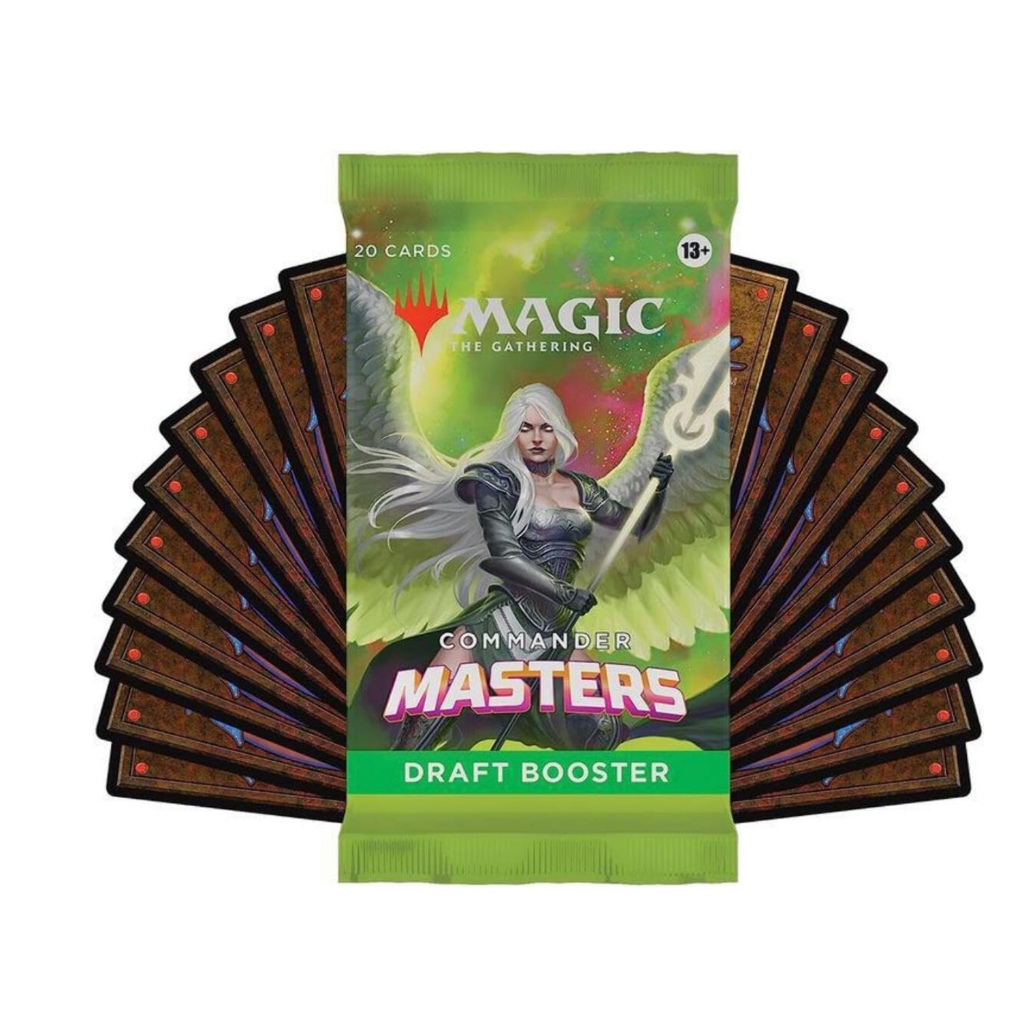 Commander Masters Draft Booster Pack - 1 PACK - Magic the Gathering ...