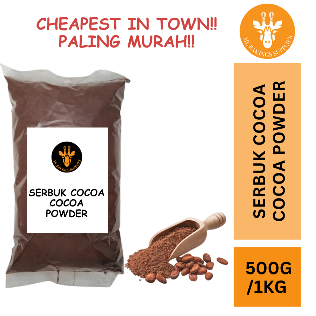 [RAEDY STOCK] Cocoa Powder / Serbuk Cocoa halal / Serbuk Koko MURAH ...