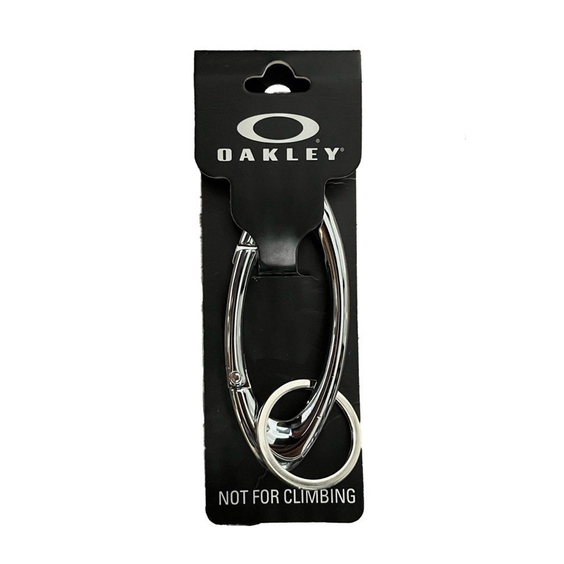 100% Original Oakley Essential Icon Carabiner Unisex Keychain | Shopee ...