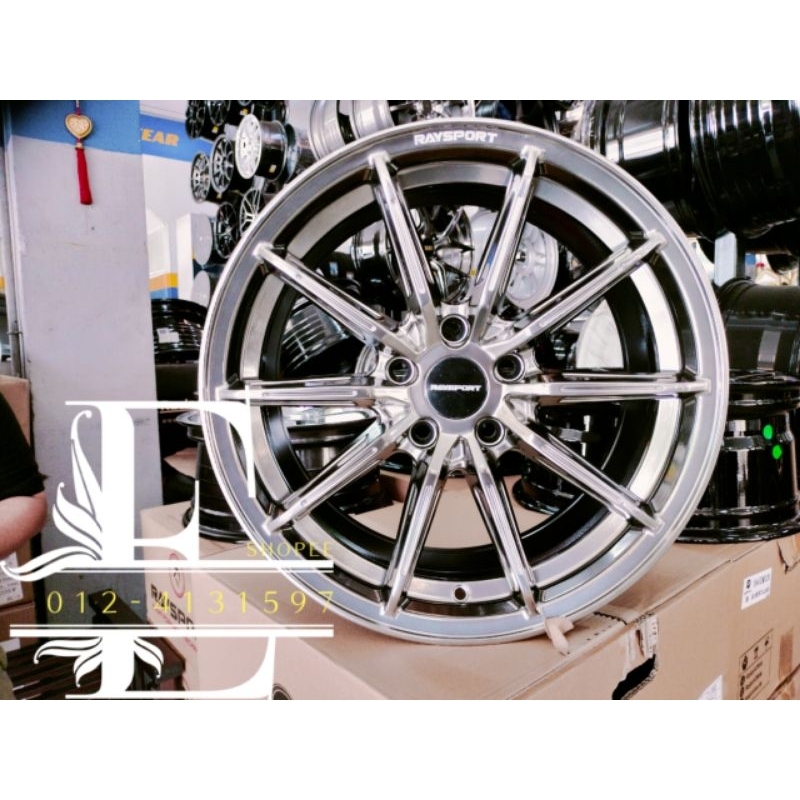 NEW SPORT RIM 17 INCH RM1580 4PC RIM CIVIC X50 HRV WRV ARUZ W212 (KENA ...