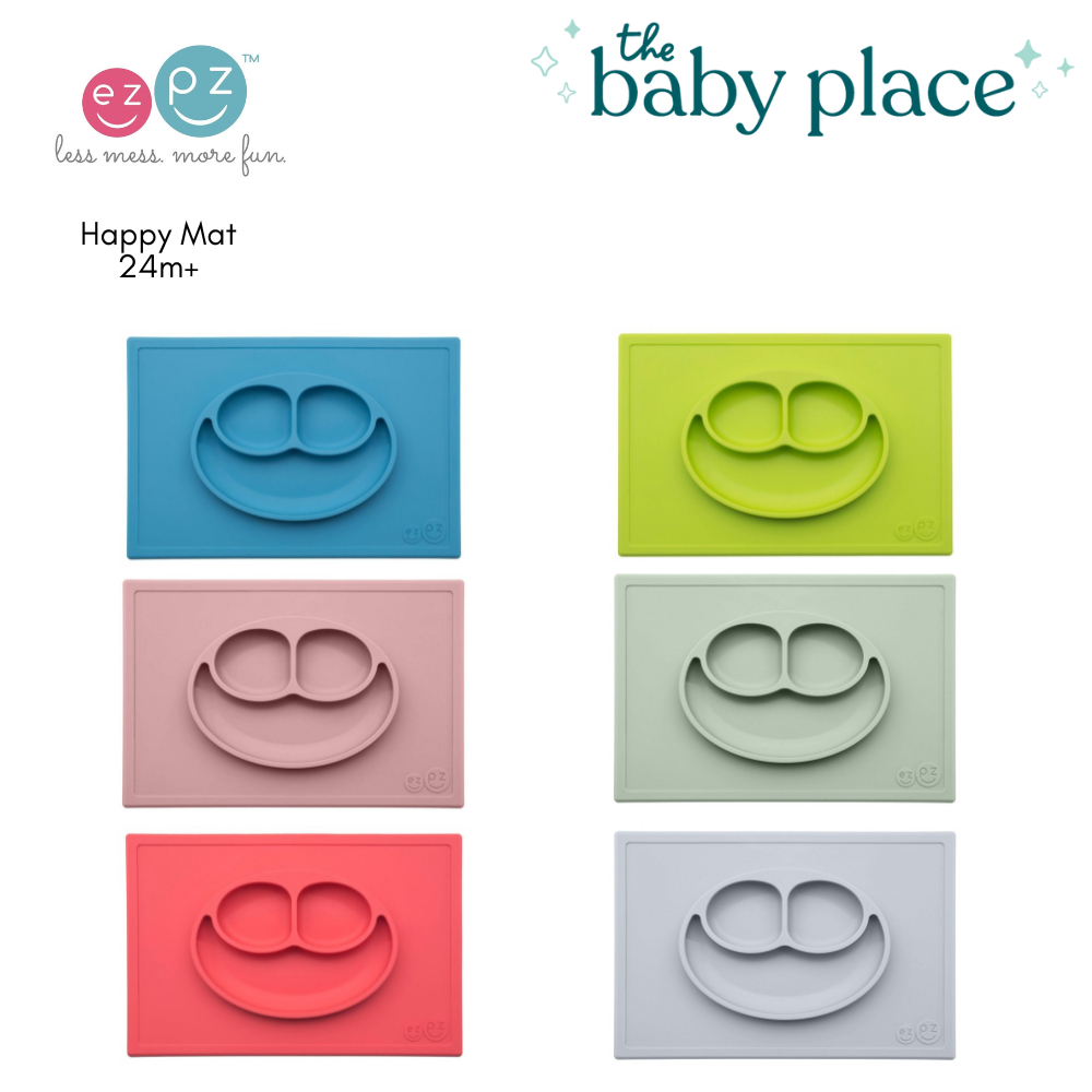 Ezpz Happy Mat All-in-One Placemat + Plate | Shopee Malaysia