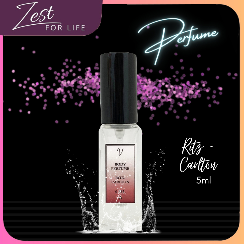 RITZ-CARLTON PERFUME 5ml 9ml Essential Oil Pewangi Spray Wangi Body ...