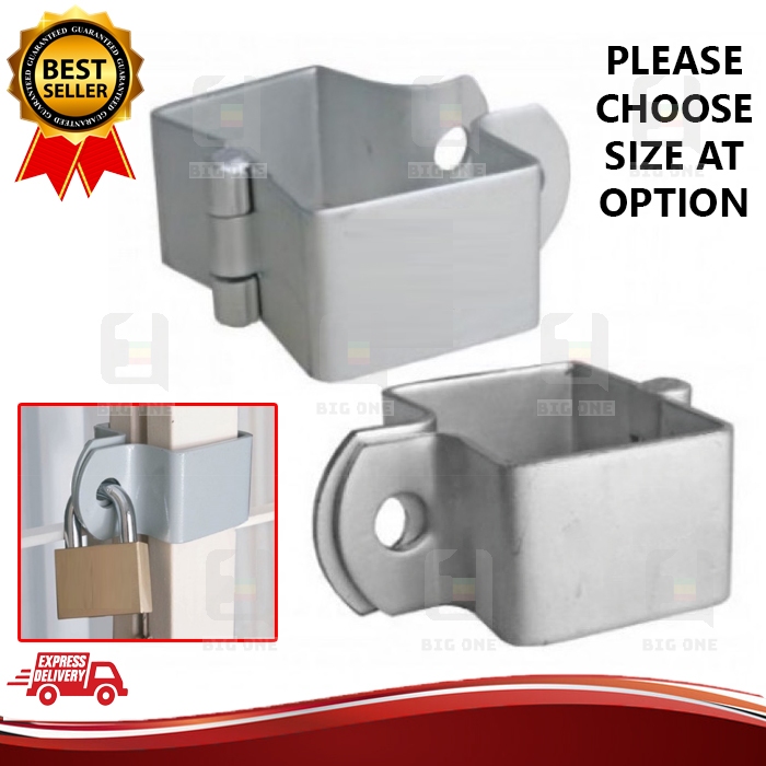 METAL LOCK CLAMP FOR GRLLLE GATE DOOR SECURITY | Shopee Malaysia