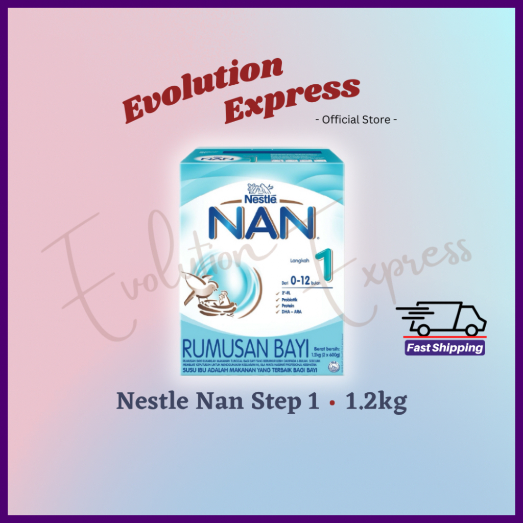 Nestle Nan Step 1 (2'-FL) (1.2kg) Exp: 09/2025 (Newest Packaging ...