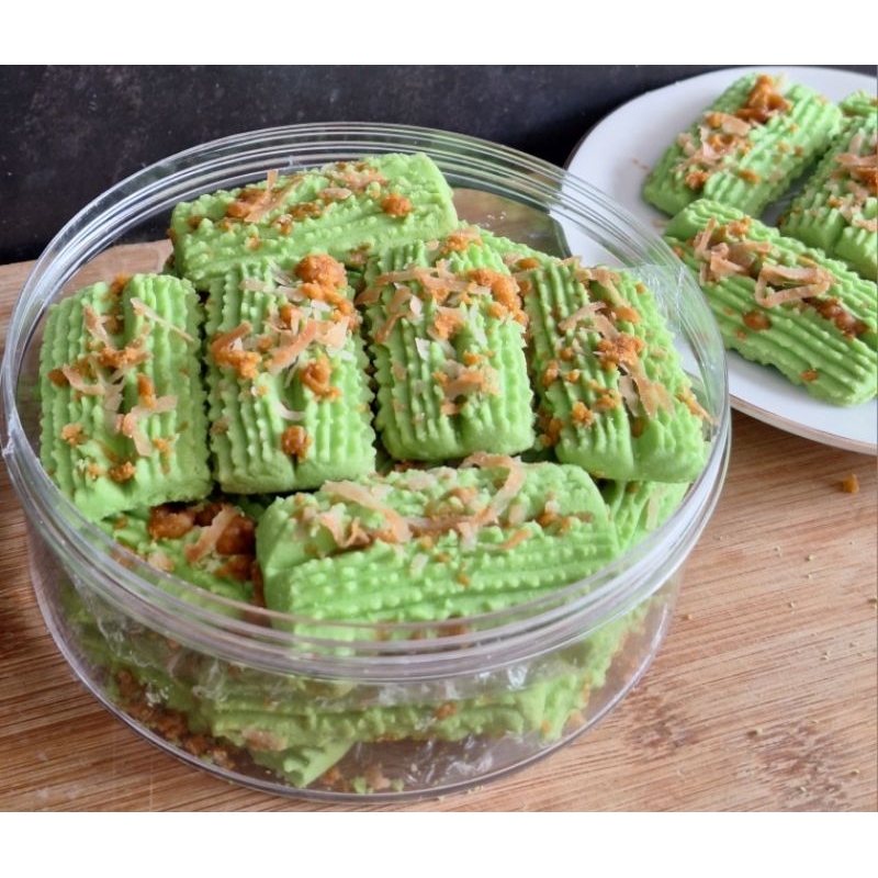 Samperit Pandan Gula Melaka, Samperit Klasik Biskut Raya Homemade Fresh ...