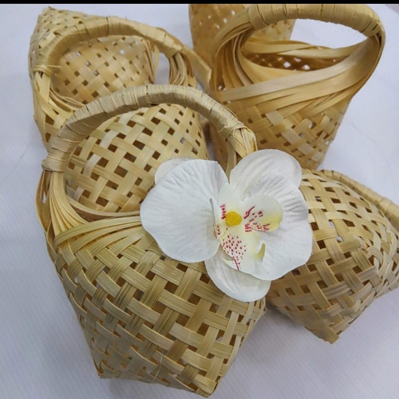 Plain Mini Raga Bertangkai (bamboo) 7-8cm Gift/Vip goodies/hamper ...