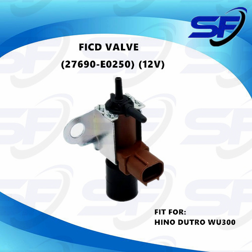 HINO DUTRO WU300 12V FICD VACUUM SOLENOID VALVE 27690-E0250 | Shopee ...