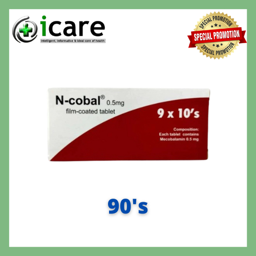 N-COBAL ( VITAMIN B12 ) 90'S ( EXP DATE : 12/2027 ) | Shopee Malaysia