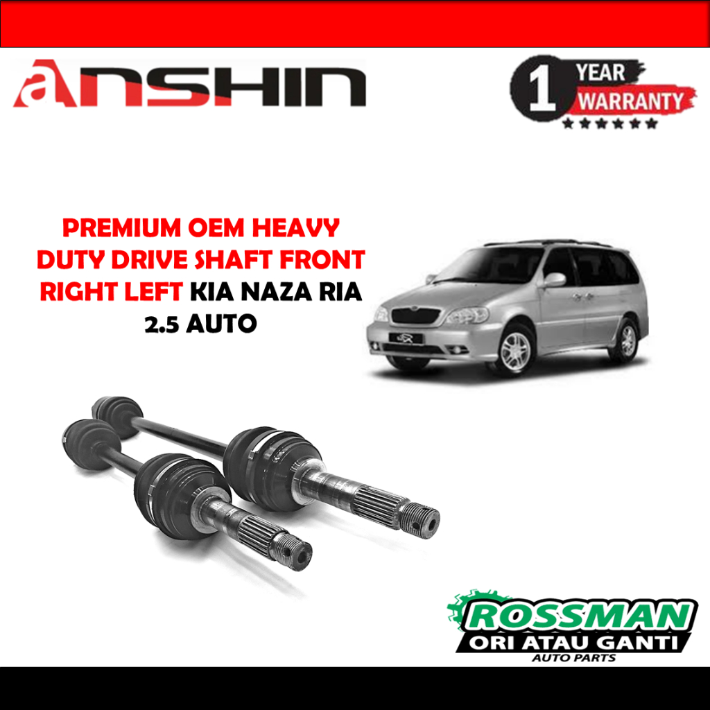 KIA Naza Ria 2.5 Auto ANSHIN DRIVE SHAFT | Shopee Malaysia