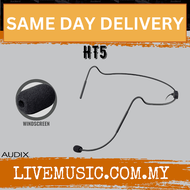 Audix HT5 Condenser Headworn Microphone ( HT 5 / HT-5 ) | Shopee Malaysia