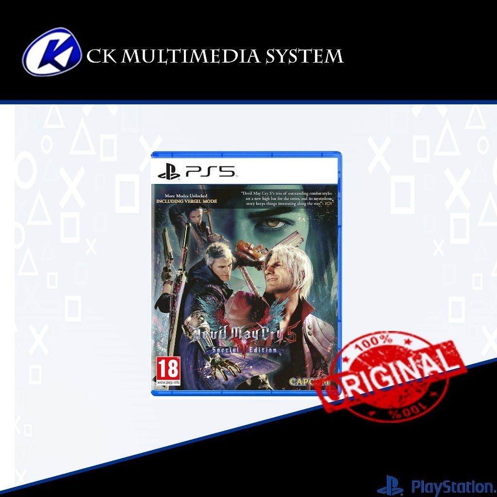 PS5 Devil May Cry 5 : Special Edition (R2/ENG version) | Shopee Malaysia