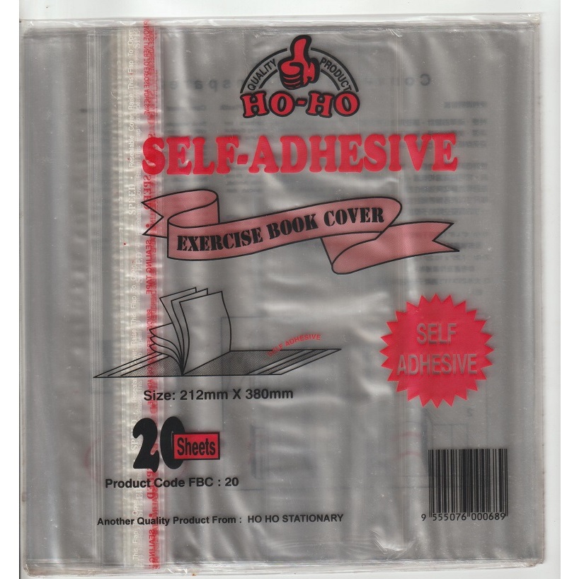 Ready Made OPP Book Cover / Wrapper / Pembalut Buku Exercise Book Size ...