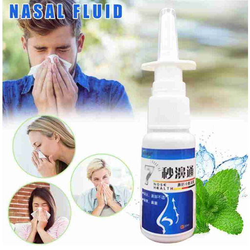 【Fast Shipping】7秒鼻通喷剂鼻炎鼻塞止鼾鼻敏感7second Herbs Ubat Hidung Sumbat Resdung ...