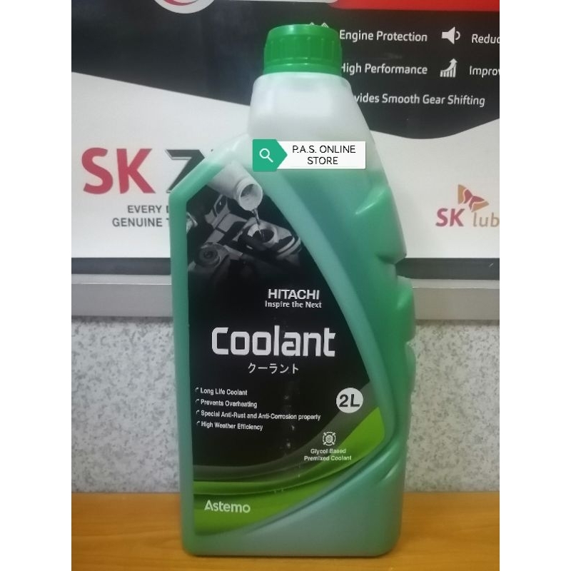 HITACHI ASTEMO COOLANT (GREEN) 2L | Shopee Malaysia