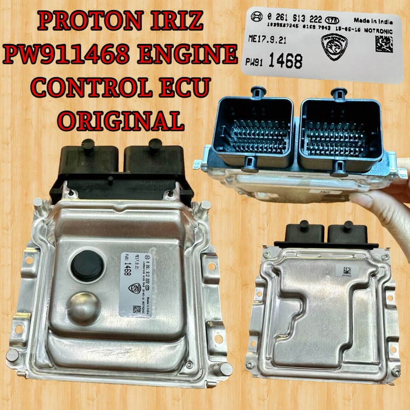 PROTON IRIZ PW911468 [1468] ENGINE CONTROL ECU ORIGINAL READY STOCK ...