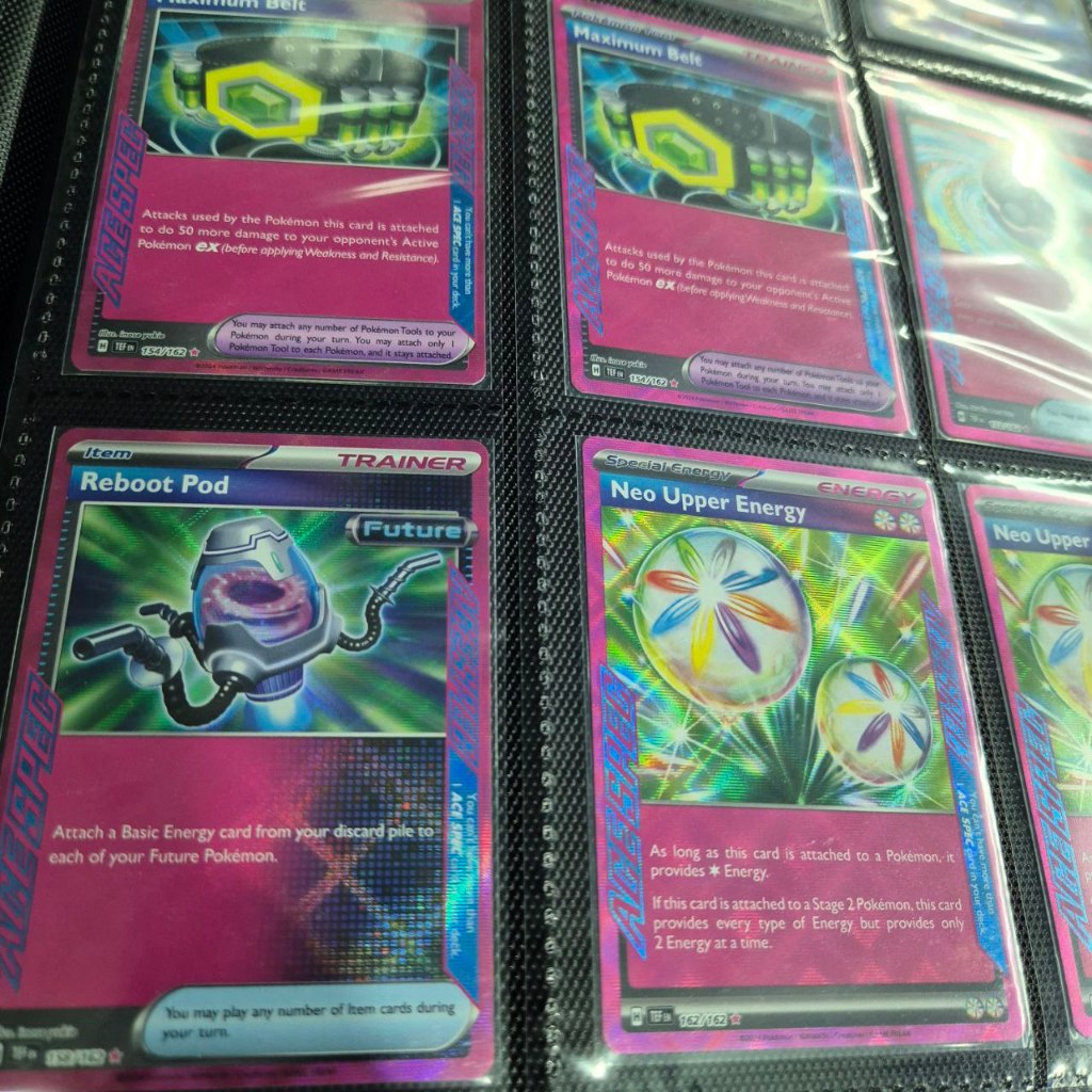 Pokemon TCG SV05 Temporal Forces TEF ACE Rare Hero's Cape Awakening Drum Reboot Pod - POCKET ...