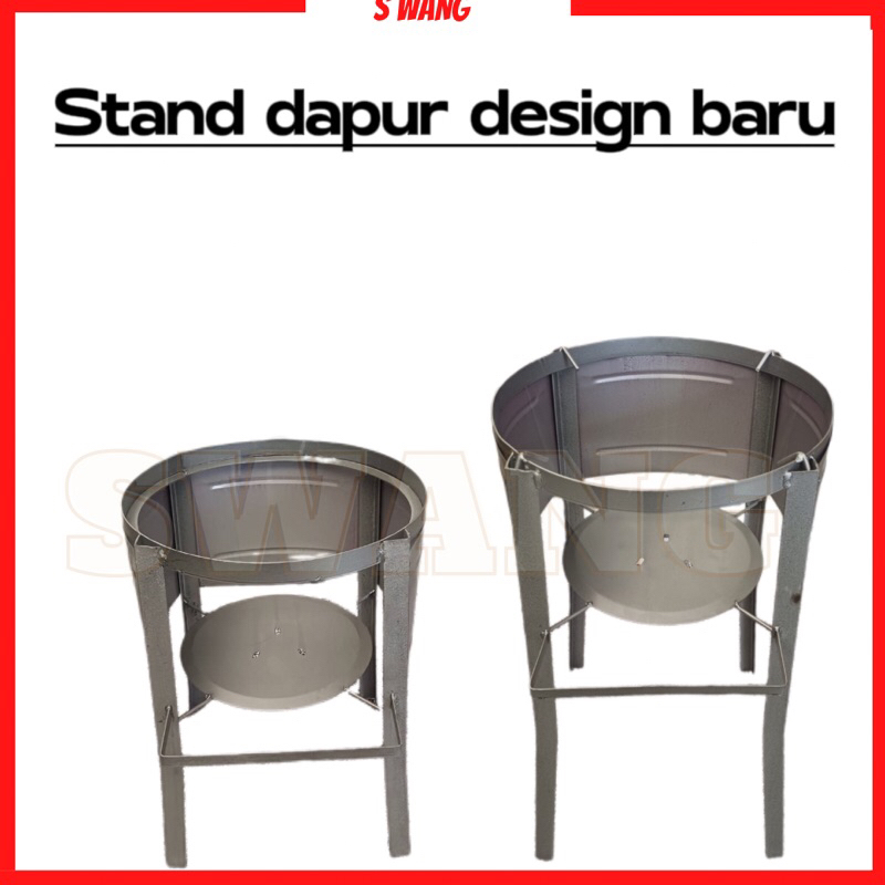 stand untuk dapur gas/stand design baru/sesuai untuk meniaga | Shopee ...