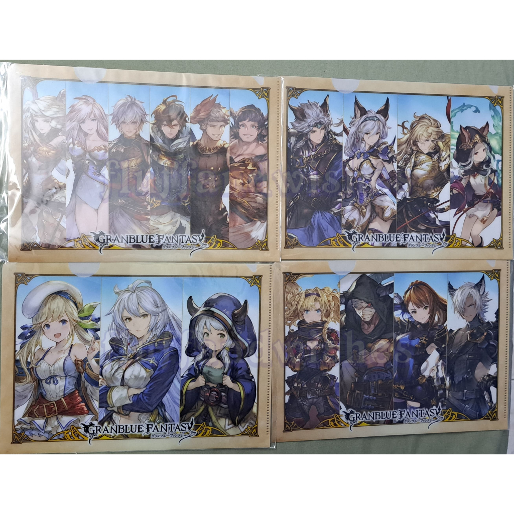 [Official] Updated 3/5! Granblue Fantasy Files & Collectible Cards ...