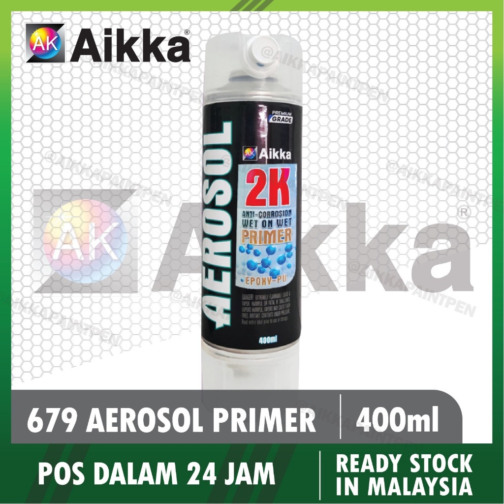 HONDA CITY 】AIKKA Aerosol Spray 370ml Aikka Paint Touch Up Paint Cat ...