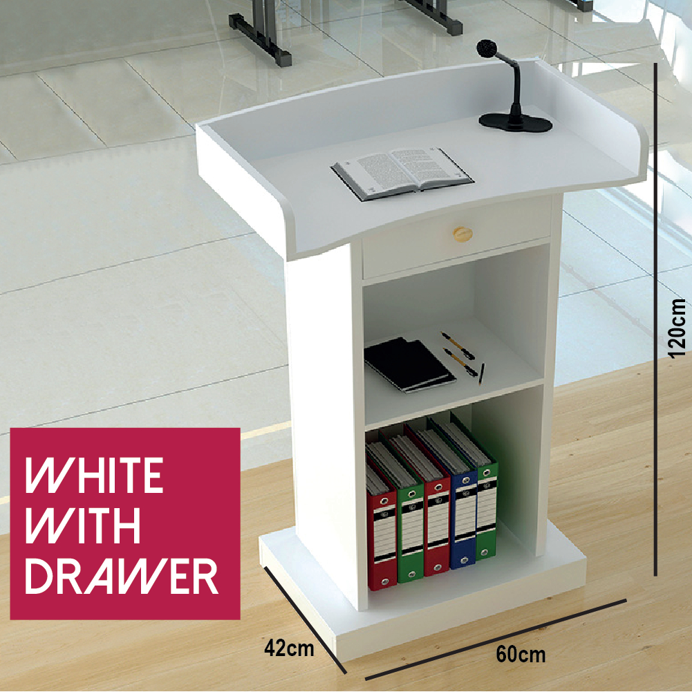 Ready Stock Rostrum Podium stand Speaker Stage Reception Lecture Hall ...