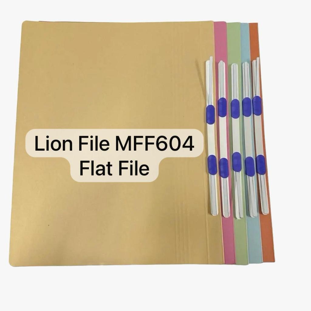 [1 PCS] LION FILE MFF604 FLAT FILE MADE WITH MANILA CARD | Shopee Malaysia