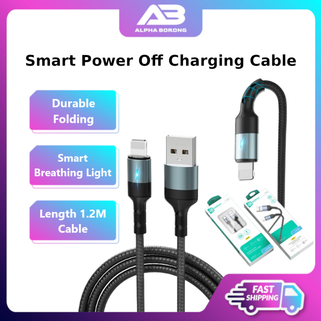 Alpha Borong X Sikenai Auto Power Off Smart Disconnect USB to / Type C ...