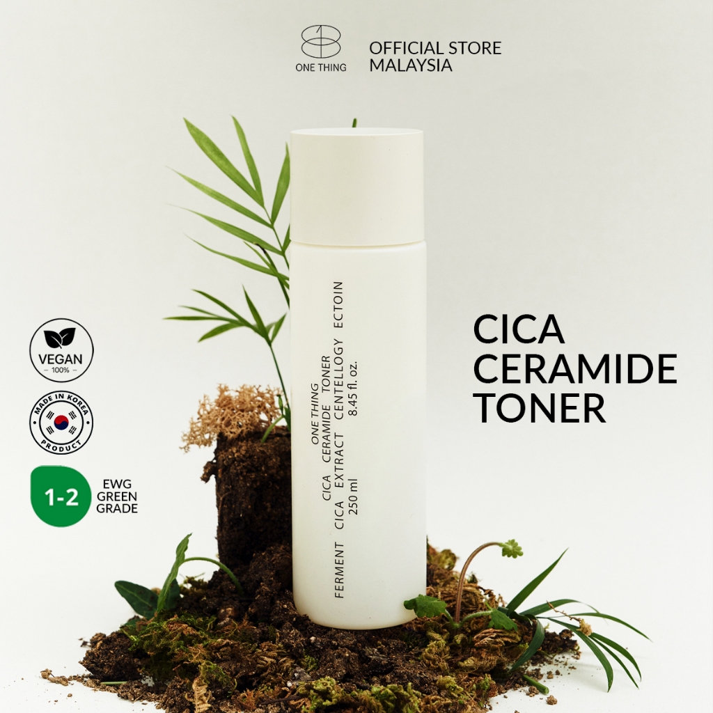 ONE THING Cica Ceramide Toner (250ml) - Skin Repair and Healing ...