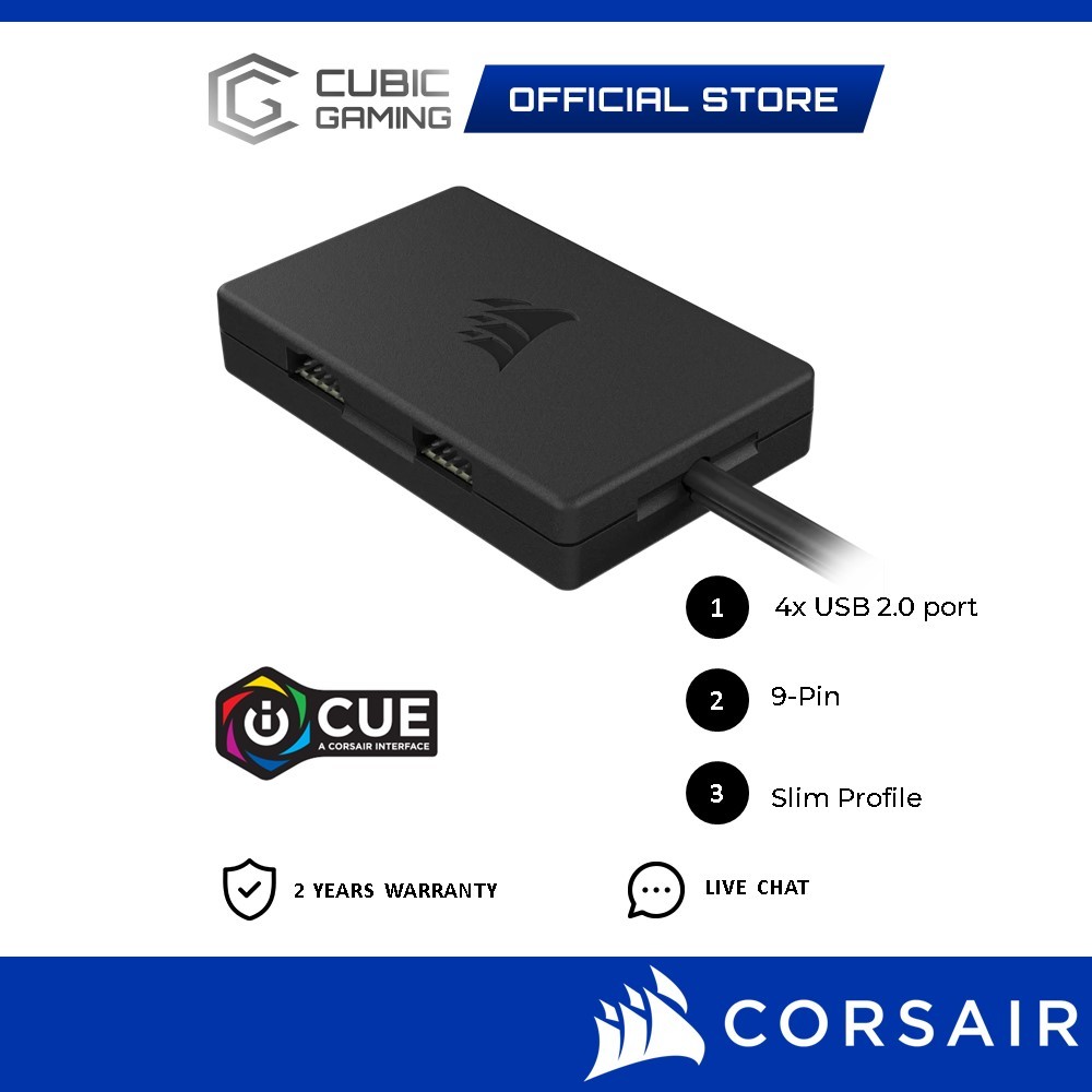 CORSAIR Internal 4-Port USB 2.0 Hub | Shopee Malaysia