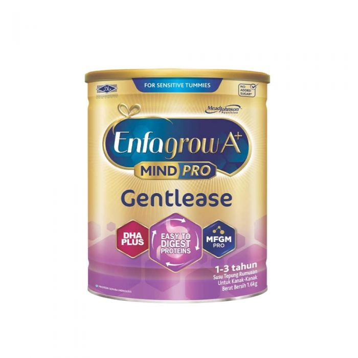 Enfagrow A+ MindPro Step 3 Gentlease Susu Milk Formula Powder (1.6kg ...